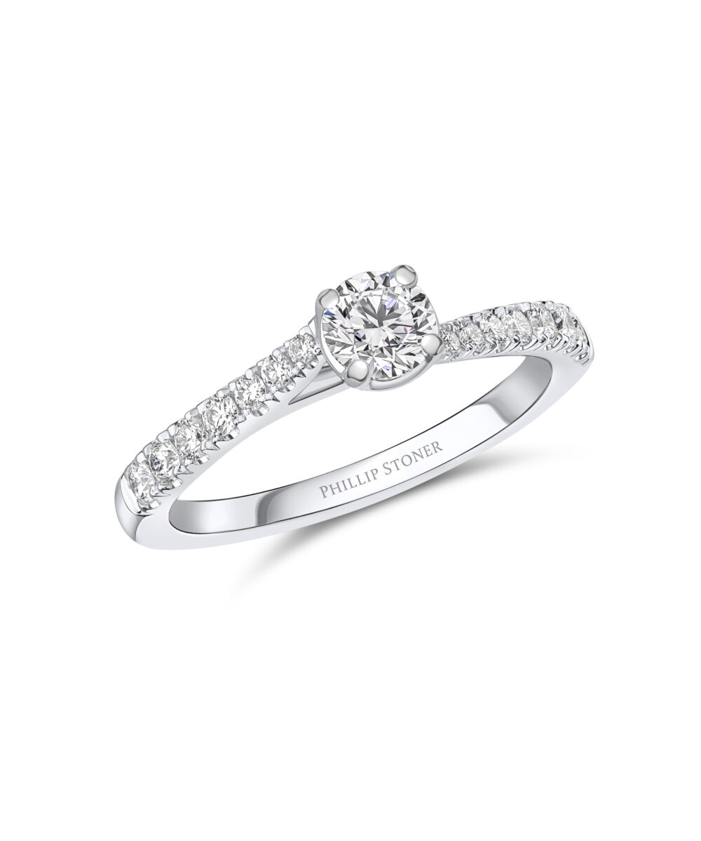 Platinum Diamond Engagement Rings | Phillip Stoner The Jeweller
