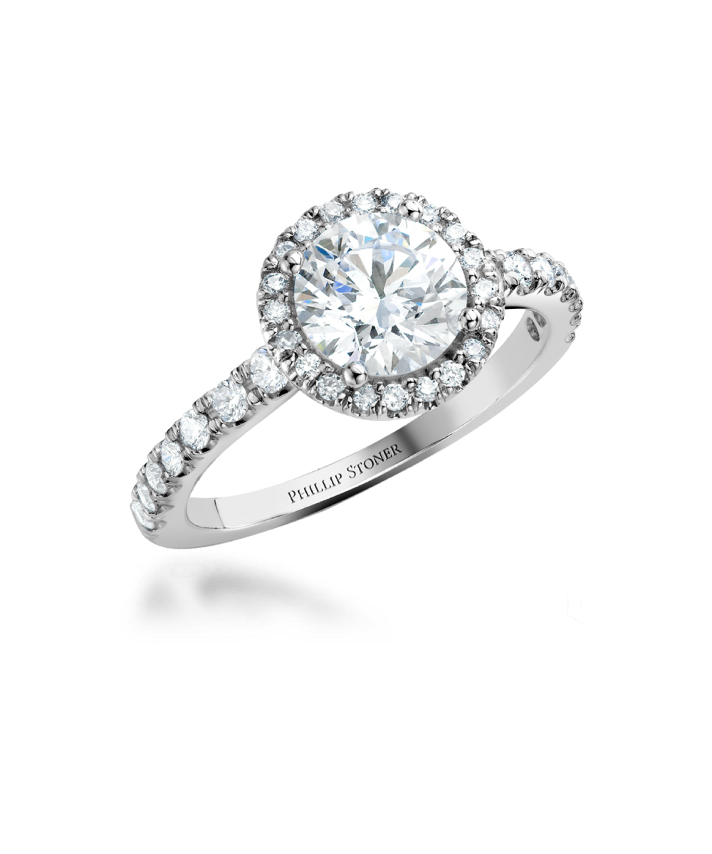 Platinum Diamond Engagement Rings | Phillip Stoner The Jeweller