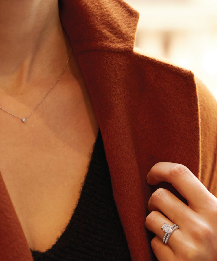 2.01ct F SI1 Oval Cut Diamond Nova Ring - Phillip Stoner The Jeweller