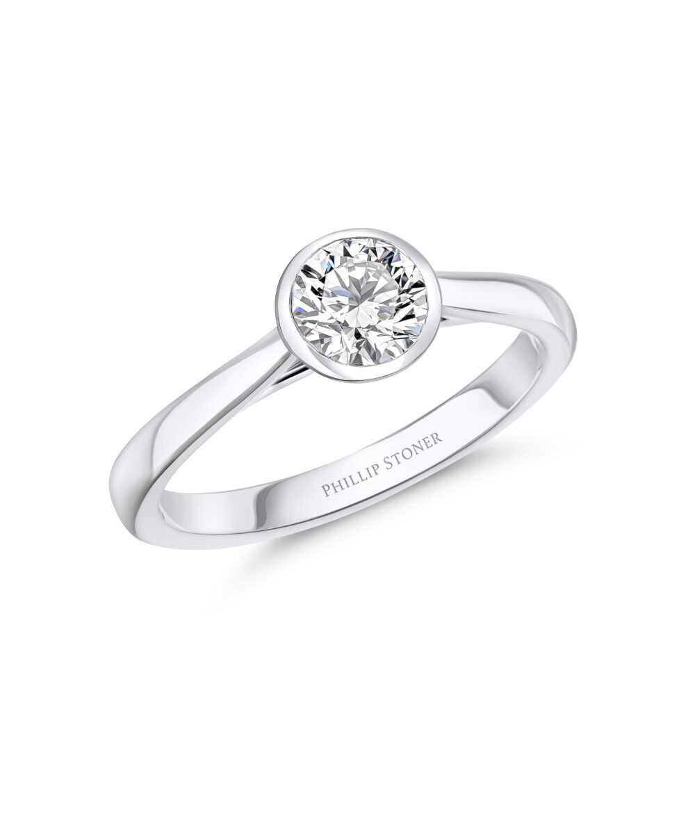 Platinum Diamond Engagement Rings | Phillip Stoner The Jeweller